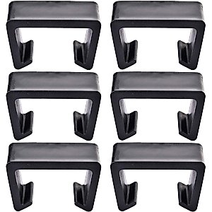Wicker Patio Furniture Clips, Chair Couch Clip Sectional Connector for Outdoor Garden Rattan Aligment Rattan Furniture Clamps,Large 6Pieces