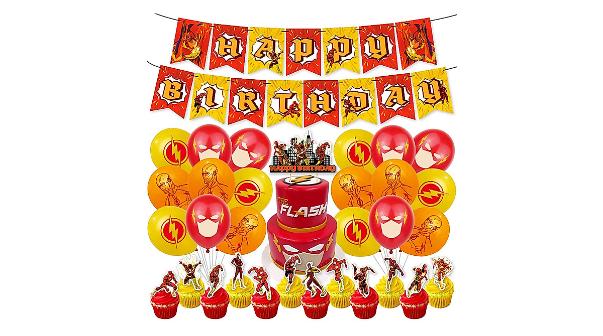 Flash Birthday Party Supplies - Celebrate with Style!