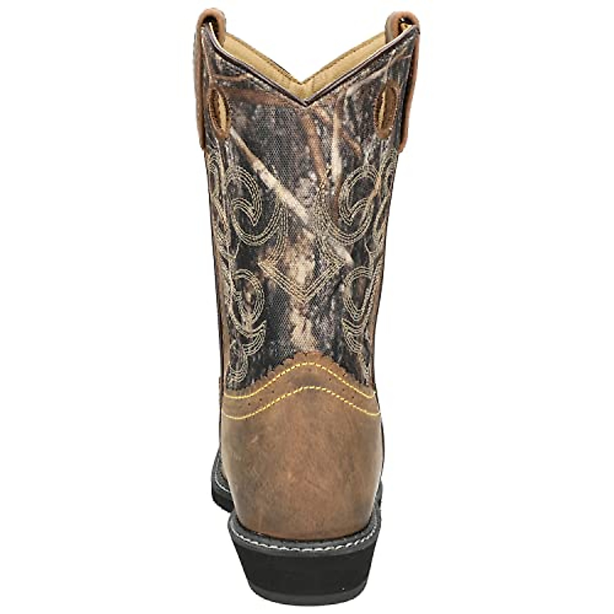 Smoky Mountain Boots Women's Pawnee Western Boots, Brown Oil Distress/Camo, 9.5