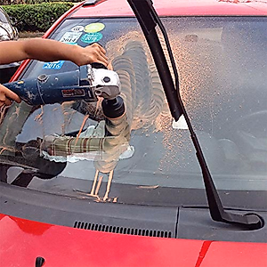 34Pcs/Set Glass Polishing Kit, Deep Scratch Remover | Multifunctional Cerium Oxide Polishing Powder Polishing Pad And Wheel for Window Repair