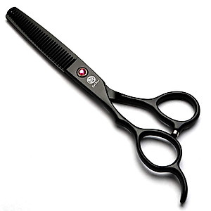 6.0 Inch Left-handed Professional Salon Hair Straight Cutting Scissor & Thinning Barber Shears,JP440C,62HRC for Hairdresser