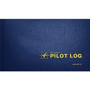 The Standard Pilot Log (Navy Blue): ASA-SP-57 (Standard Pilot Logbooks)