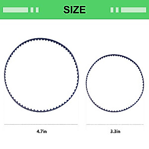 9-100-1017 Belt by PMIIO Replacement Kit Small and Large Belt for Polaris 360 380 Polaris Pool Cleaner Parts Replacement Belt Kit