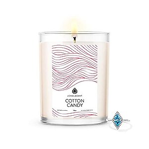 JewelScent Cotton Candy Home Jewelry 18oz Surprise Ring Candle Size 6
