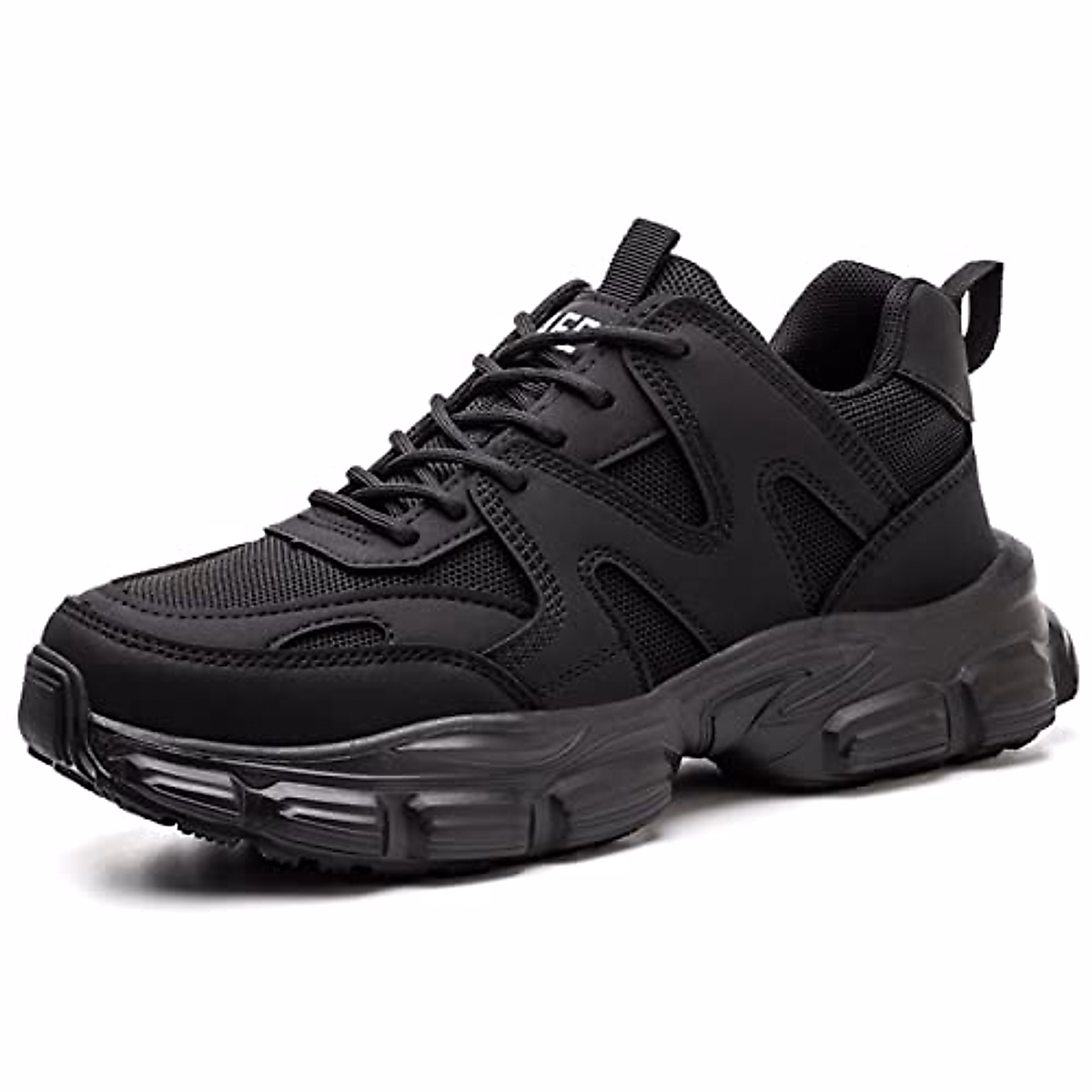 SYLPHID Steel Toe Shoes for Women, Womens Steel Toe Sneakers, Women’s Safety Work Shoe Breathable Lightweight, Slip Resistant