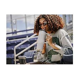 Stanley Quencher ProTour Flip Straw Tumbler with Leakproof Lid 30 oz | Built-In Straw & Handle | Cupholder Compatible for Travel | Insulated Stainless Steel Cup | BPA-Free | Rose Quartz