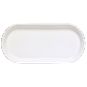 Fiesta 12-Inch by 5-3/4-Inch Bread Tray, White