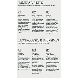 Selv.Rituel Gift Set. Bath Immersive Kit. Relaxing at Home Spa Kit (Quartz - Dermo)