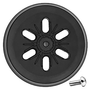 6 Inch Sanding Pad Replacement,Hook and Loop Sander Backing Pad Replace RS6046,Compatible with Bosch ROS65VC 1250DEVS 3727DVS 3727DEVS Orbital Sanders