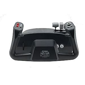 CH Products Flight Sim Yoke USB ( 200-615 ), Black