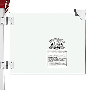 Countertop Movie Night Popcorn Popper Machine-Makes Approx. 3 Gallons Per Batch- by Superior Popcorn Company- (8 oz., Red)