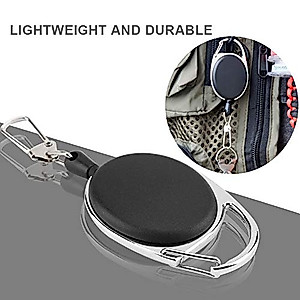 Fishing Zinger Retractor, Fast Tie Pliersz Fishing Quick Knot Tool Tackle Accessories with Retractable Cord for Fishing for Outdoor