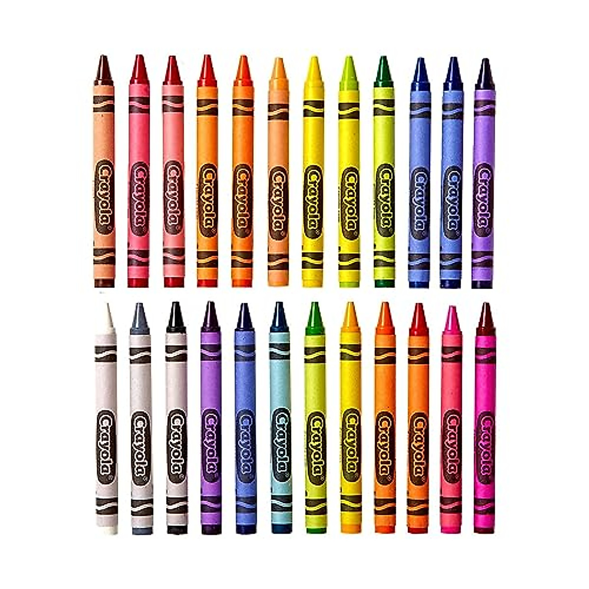 Crayola Crayons, Assorted Classic Colors, 24 Count