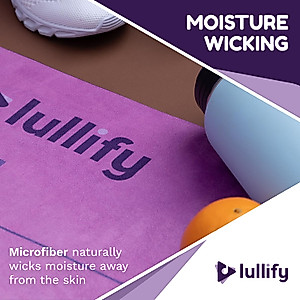 Lullify Travel Kit | Yoga Mat With Carrying Bag & Silk Sleeping Mask | Lightweight and Foldable | Natural Sleep Anywhere