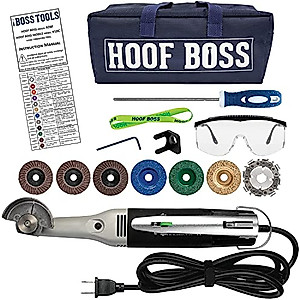 Complete Pig Hoof Trimmer Set – Electric Plug in - 110 Volt - Accessories Included