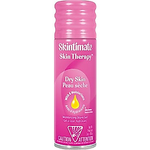 Skintimate Skin Therapy Dry Skin Womens Moisturizing Shave Gel, 198g