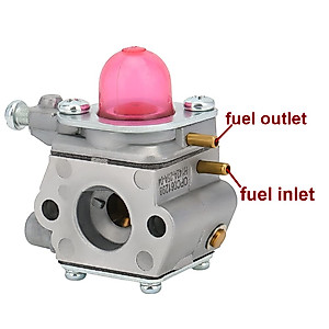 ATVATP 753-06190 BL110 WT-973 Carburetor for Troy Bilt TB22 TB22EC TB32EC Carburetor TB80EC YM21CS TB21EC TB2040XP String Trimmer Bolens BL160 BC210 BC280 CC212 Tiller Murray M2500