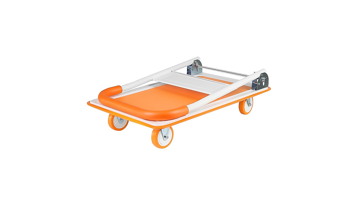 Foldable Push Cart Dolly - Heavy Duty & Portable