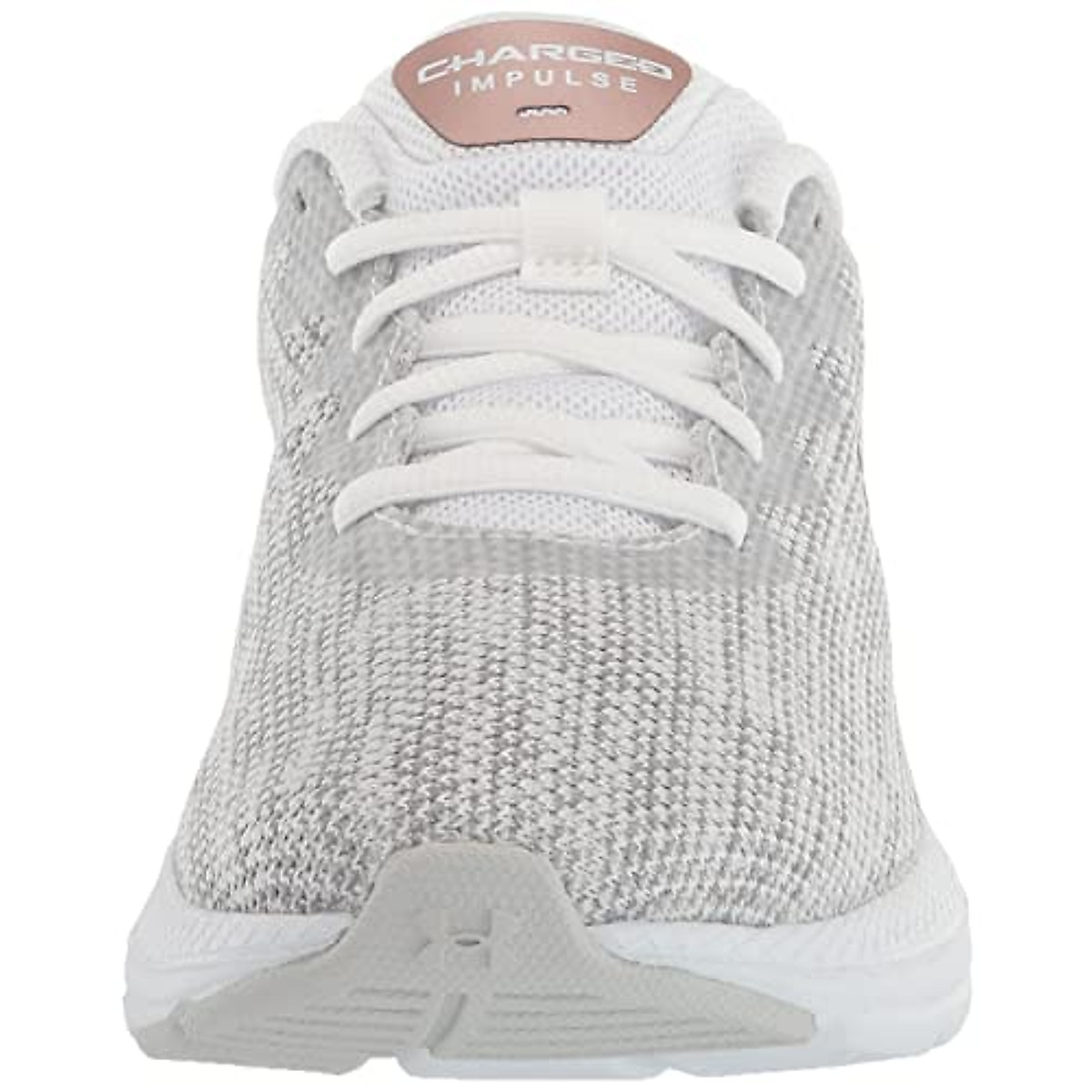 Under Armour Women's Charged Impulse 2 Knit Running Shoe, White (105)/White, 8.5