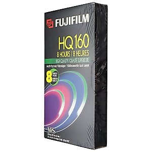 Fuji 23021161 Standard Grade VHS Video Tape (8 Hrs.)