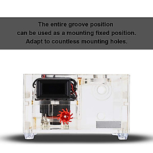 Yoidesu Pump/Reservoir Combo for Computer Water Cooling Systems,Water Integrated Kit - Water Cooling - - Thermometer(RGB Supported)