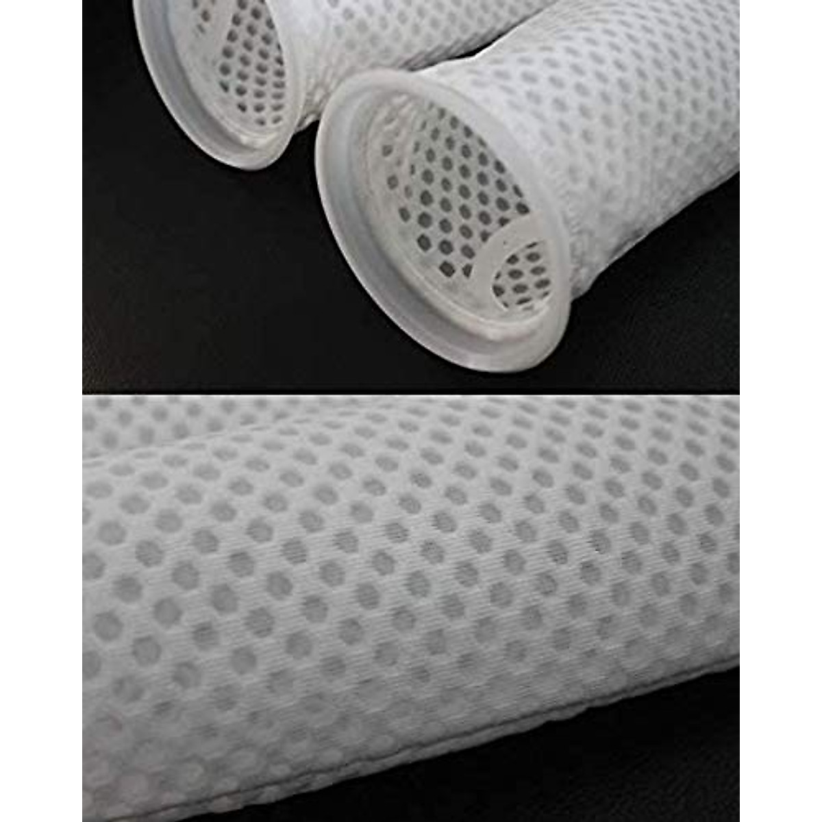4 inch Honeycomb Filter Socks,4 inch Filter Sock for Saltwater Aquarium,4 inch Ring by 10 inch Long (2 Pack)