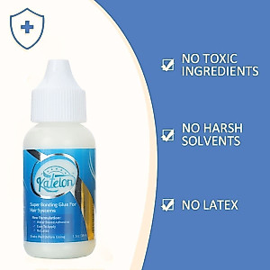 Wig Glue for Front Lace Wig-1.3oz - Invisible Bonding Glue： Extra Moisture Control, Bold Hold Lace Wig Adhesive for Oily Scalps and Cosplay Wig (1 Bottle Glue)