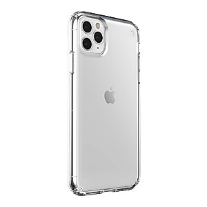 Speck Products 130024-5085 Presidio Stay Clear iPhone 11 Pro Max Thermoplastic Polyurethane Case, Clear/Clear