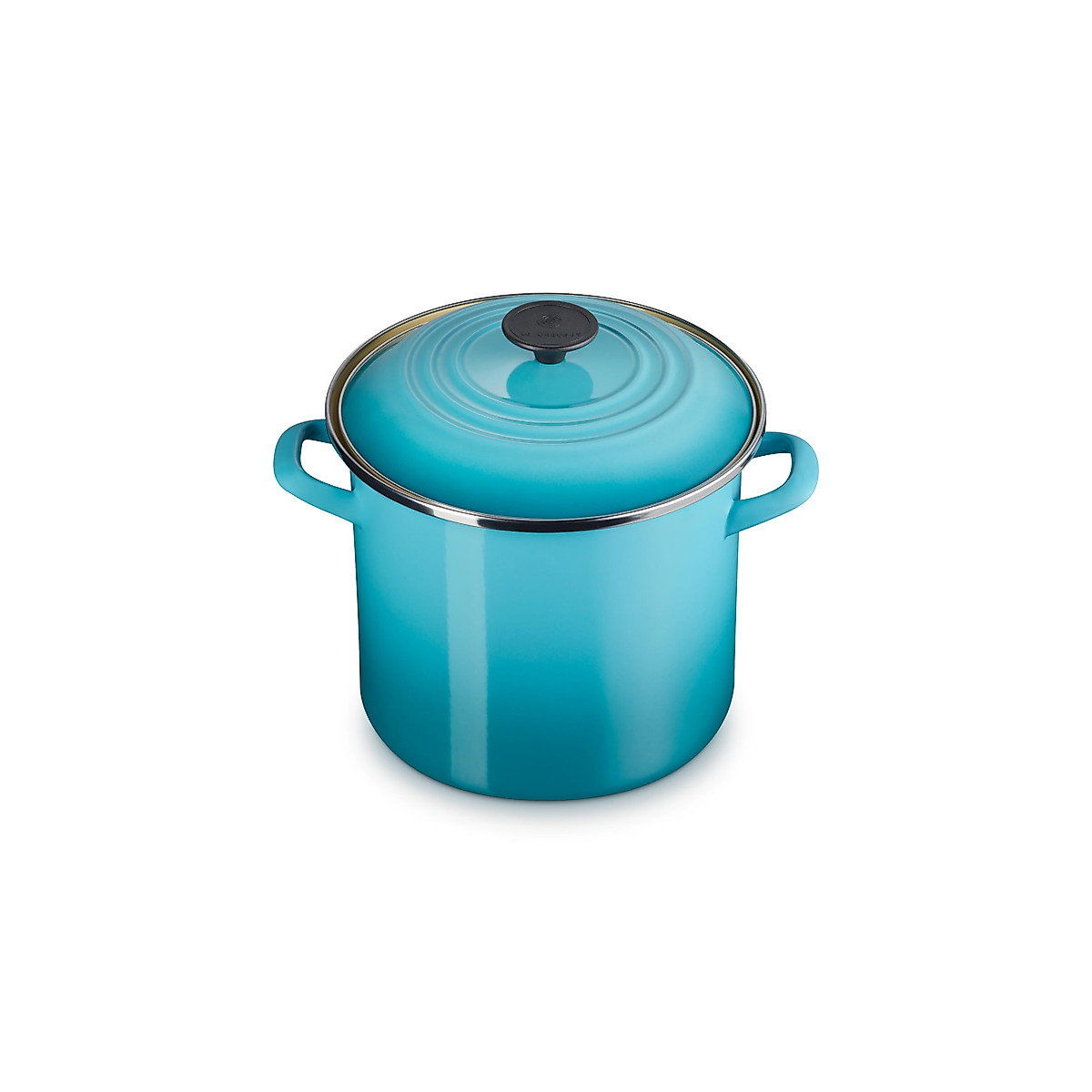Le Creuset Enamel On Steel Stockpot, 8 qt., Caribbean