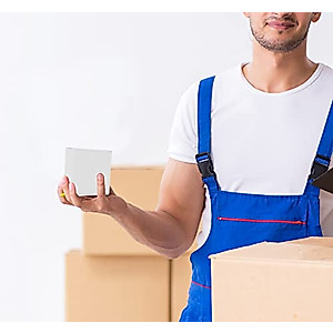 50 Pack 4"x4"x2" Shipping Boxes, Corrugated Cardboard Small Box Mailer, Shipping Boxes for Small Business for Gift Packing- TONESPAC (4"x4"x2", White)