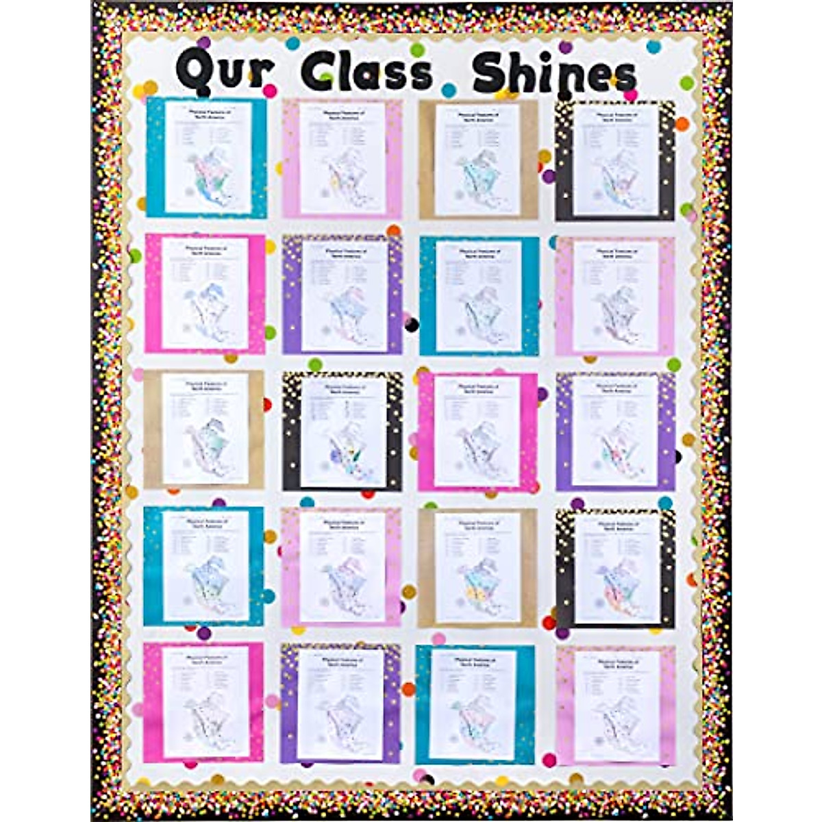 Teacher Created Resources Black Funtastic 4" Letters Combo Pack (TCR5453)