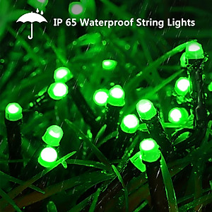 114ft Christmas String Lights Outdoor, 300 LED Christmas Ligths Connectable with Timer, 8 Modes Christmas Tree Lights Fairy Twinkle Lights for Garden, Wedding, Indoor Outdoor Xmas Decorations (Green)