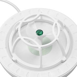 Zerodis Mini Dishwasher, High Speed Vibration 15 Minutes Smart Shutdown Portable Dishwasher for Apartment (US Plug)