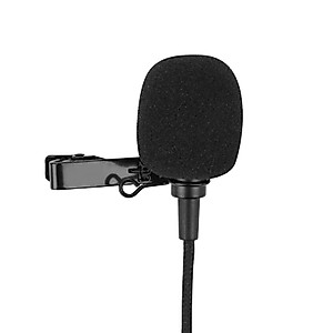 Type‑C Camera Microphone, Portable Tie‑Clip Microphone Fit for SJCAM SJ8 SJ9 SJ10 Action Camera Accessory