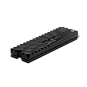 WD_BLACK 2TB SN750 NVMe Internal Gaming SSD Solid State Drive with Heatsink - Gen3 PCIe, M.2 2280, 3D NAND, Up to 3,400 MB/s - WDS200T3XHC