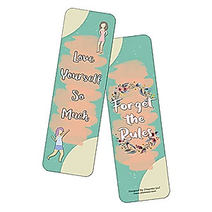 Creanoso Body Positivity for Women Bookmarks Series 2 (60-Pack) - Premium Quality Bulk Buy Value Savers Home Supplies