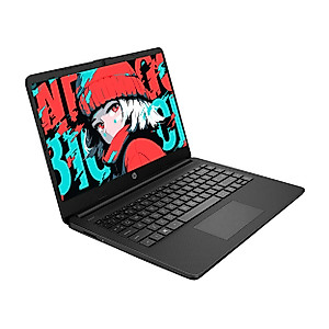 HP Newest 14" Touchscreen Laptop, AMD Ryzen 3 5300U Quad-Core Processor, 8GB DDR4 RAM, 256GB PCIe SSD, 1366 x 768 HD Touch Display, AMD Radeon Graphics, HD Webcam, HDMI, Windows 11 Home, Black/OLY