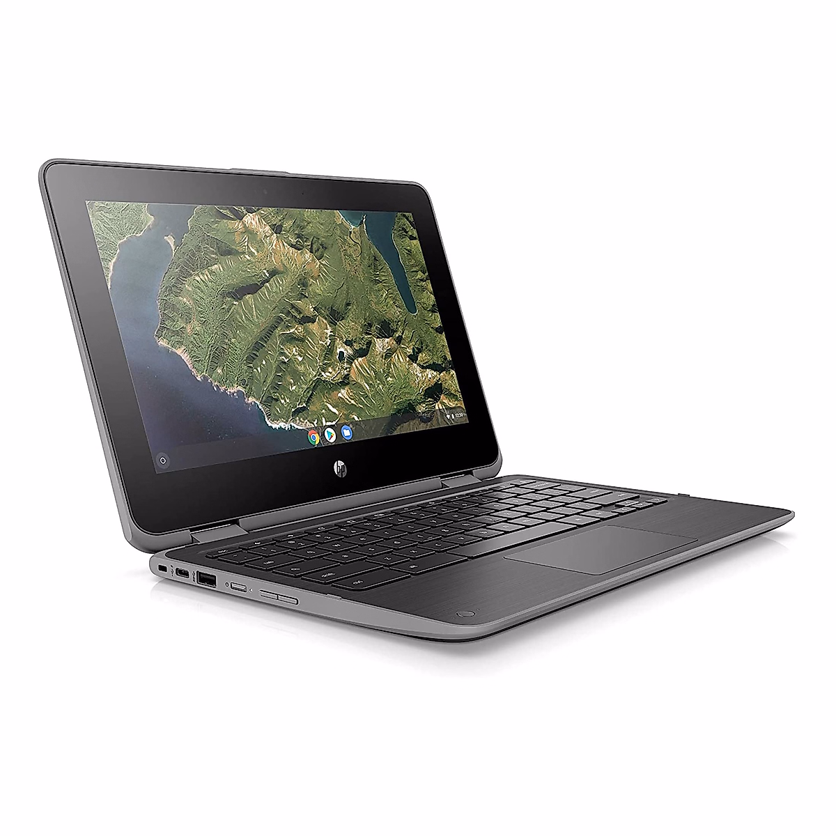 HP Chromebook x360 11 G2 11.6" HD, Celeron N4100 1.1GHz 4GB RAM, 32GB Solid State Drive, Chrome OS, CAM, Touch, (Renewed)