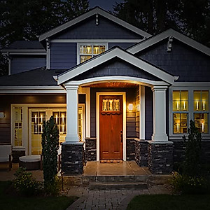 YAUNGEL Window Candles, 8 Pack LED Battery Operated Christmas Candles for Windows with Remote Timer Electric Candle Lights with Removable Candle Holders Suction Cups for Christmas Decorations…