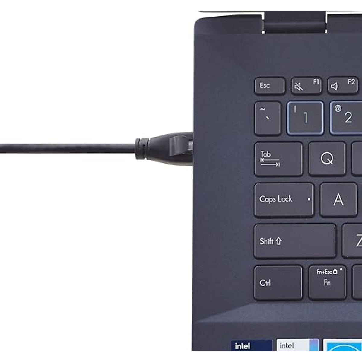 Amazon Basics RJ45 Cat-6 Ethernet Patch Cable, 1Gpbs Transfer Speed, Gold-Plated Connectors, 50 Foot for PC, TV, Tablet, Router, Printer, Black