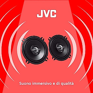 JVC CS-J520X 5.25-Inch 2-Way Coaxial 250W Speakers, Set of 2