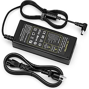 19V 48W Power Adapter for LG Monitors 24M47H-P, 24MP55HQ, 19", 22", 24" Displays and Samsung 32" TVs J5003, J5205, UN32J4000, UN32J5205, A4819-FDY Power Supply Cord (6.5mm * 4.4mm).