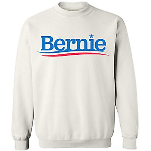 Awkward Styles Bernie Sanders Crewneck Top 2020 Choice Sweatshirts White M