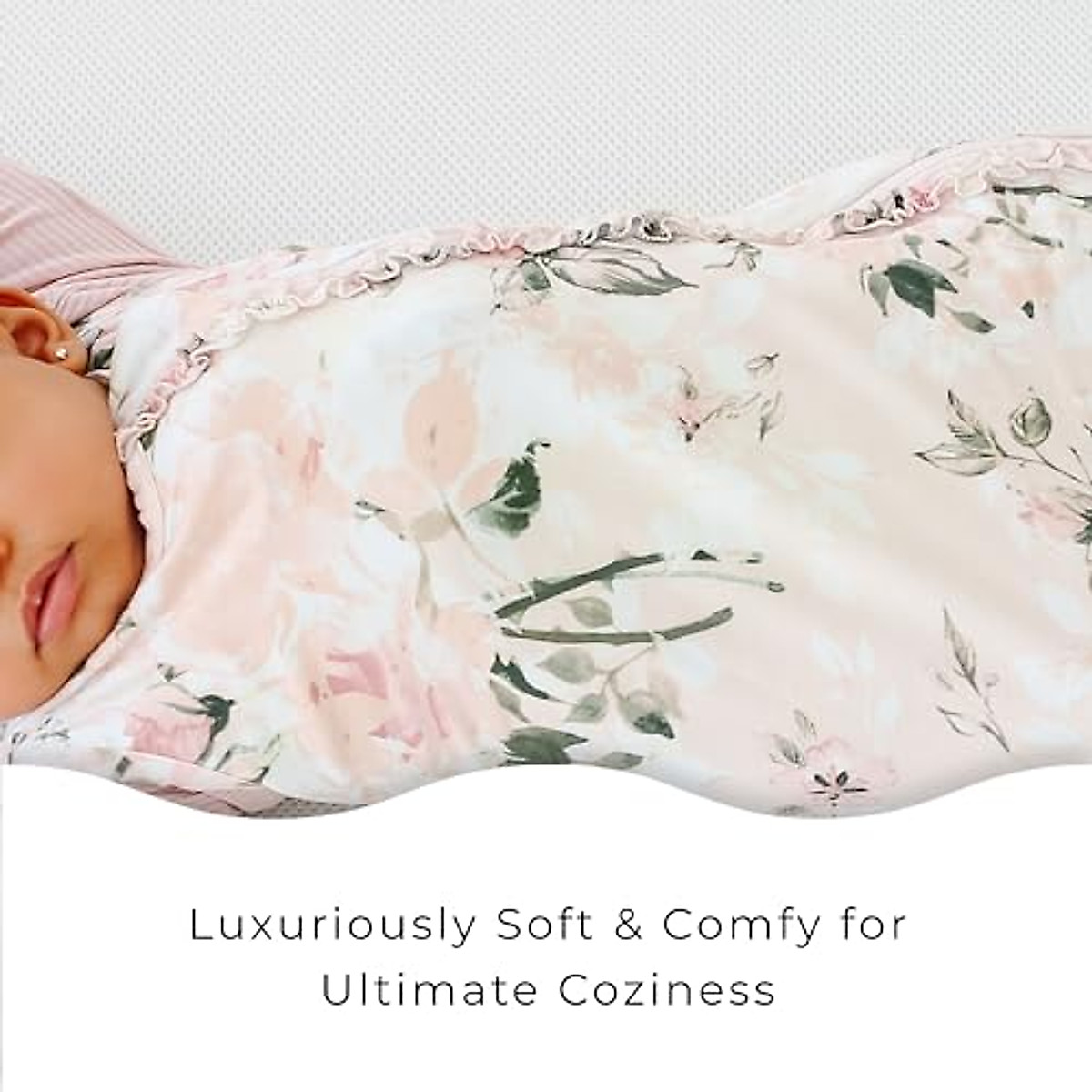 Posh Peanut Viscose from Bamboo Sleep Sack - 0.5 TOG Baby Wearable Blanket - Toddler & Infant Sleepsack - Newborn Sleeveless Baby Sleep Sacks