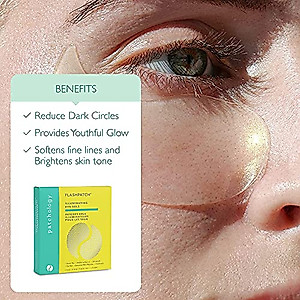 Patchology Under Eye Mask Gel Pads - Under Eye Patches for Puffy Eyes, Dark Circles, Wrinkles, and Eye Bags - Hydrating Eye Gel Mask for Men and Women - All Natural Eye Bags Treatment - (5 Pairs)
