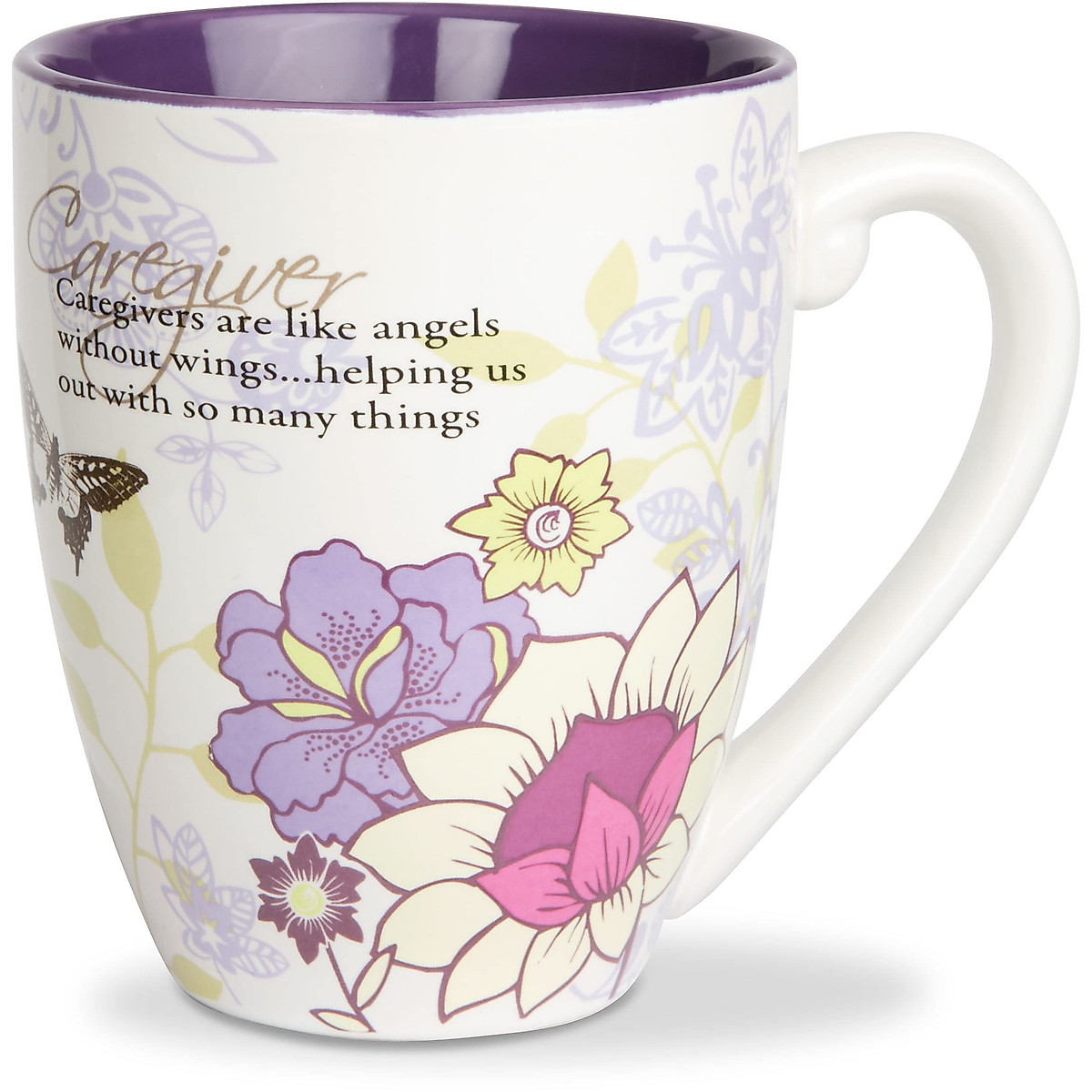 Pavilion Gift company Caregiver Mug, 4-3/4-Inch, 20-Ounce Capacity, 1 Count (Pack of 1)