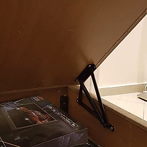 1 Pair of Bed Box Hinges, lid Hinge Sofa Bed Storage Lift Hinge Spring Mechanism for Storage Benches and beds with Bed Boxes, Sofa Bed Furniture