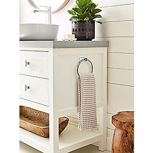 Amerock | Cabinet Knob | Polished Chrome | 1-3/16 inch (30 mm) Length | Monument | 1 Pack | Drawer Knob | Cabinet Hardware