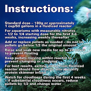 Kolar Labs Metabolix Bio-Pellets – Nitrate & Phosphate Treatment for All Aquariums, Fresh & Salt Water, 600g, 1.32 lb