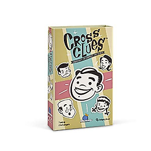 Blue Orange Games Cross Clues- New Cooperative Family Party Game for 2 to 6 Players. Recommended for Ages 7 and up